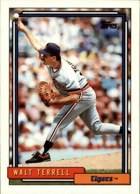 Walt Terrell #722 Prices | 1992 Topps | Baseball Cards