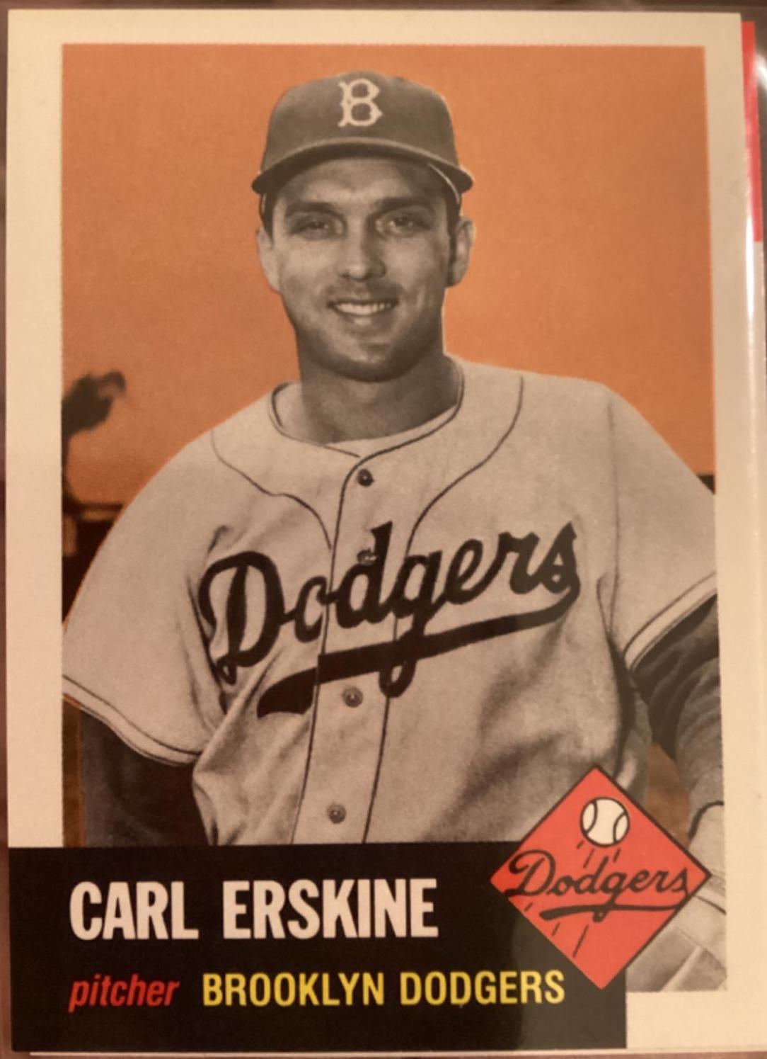 Carl Erskine #308 Prices | 1991 Topps Archives 1953 | Baseball Cards