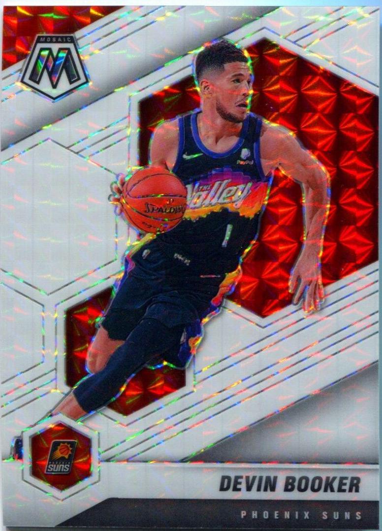 Devin Booker [White Mosaic] #33 Prices | 2020 Panini Mosaic ...