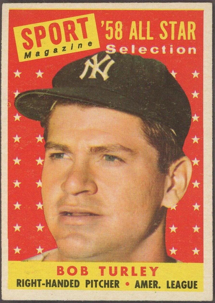 Bob Turley [All Star] #493 Prices | 1958 Topps | Baseball Cards