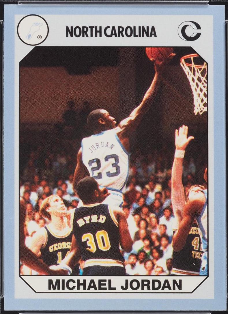 Michael Jordan #89 Prices | 1990 Collegiate Collection North Carolina ...