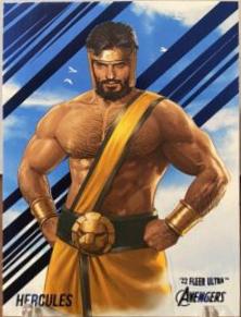Hercules [Blue Foil] #48 Precios | Marvel 2022 Ultra Avengers ...