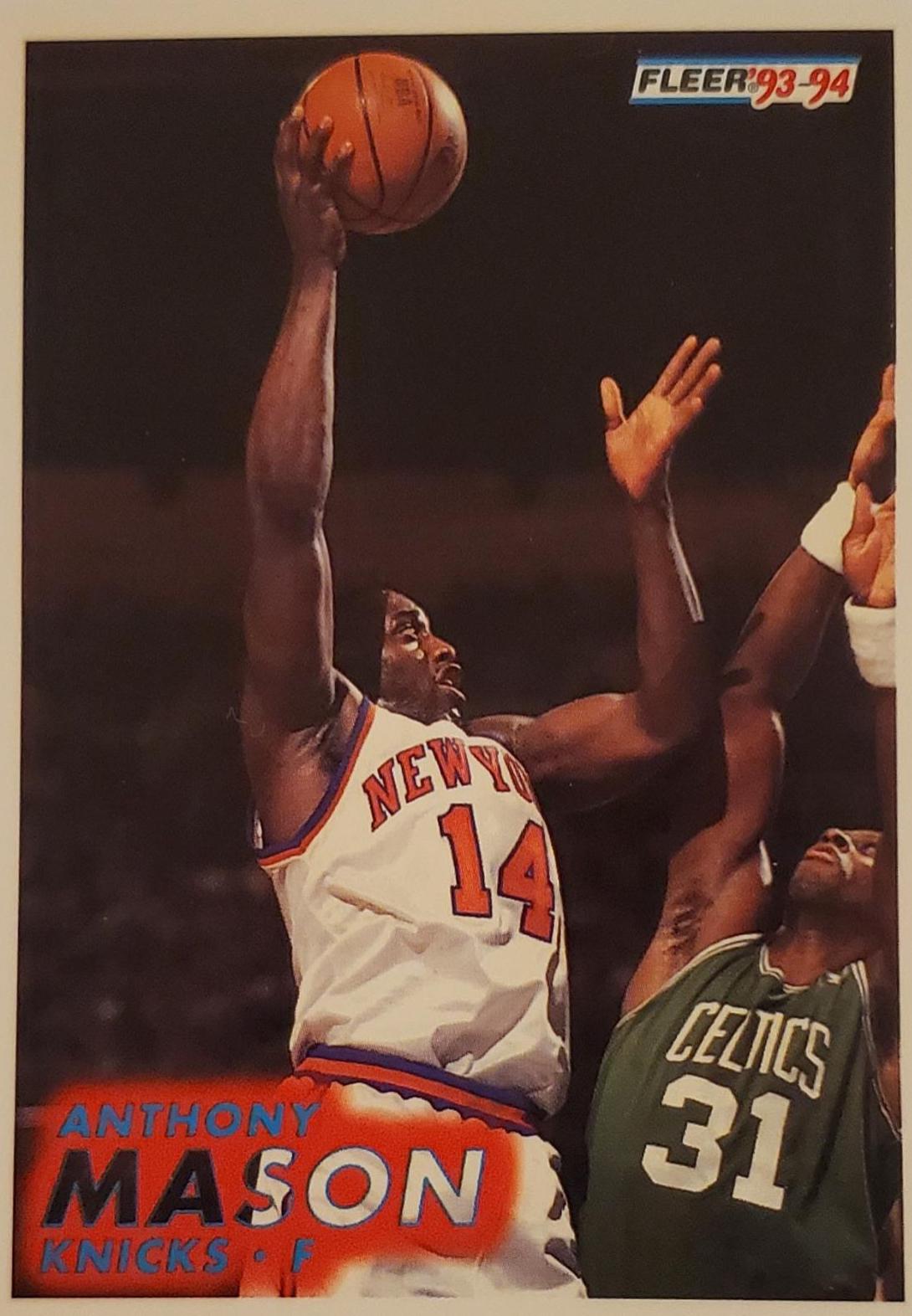Anthony Mason #142 Prices | 1993 Fleer | Basketball Cards