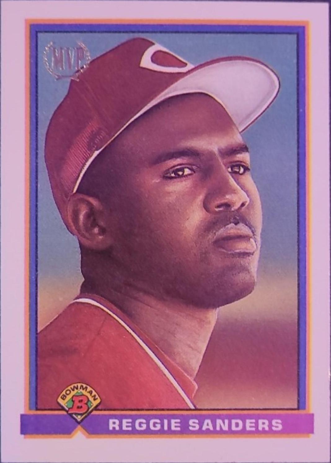 Reggie Sanders #537 Prices [Rookie] | 1991 Bowman | Baseball Cards
