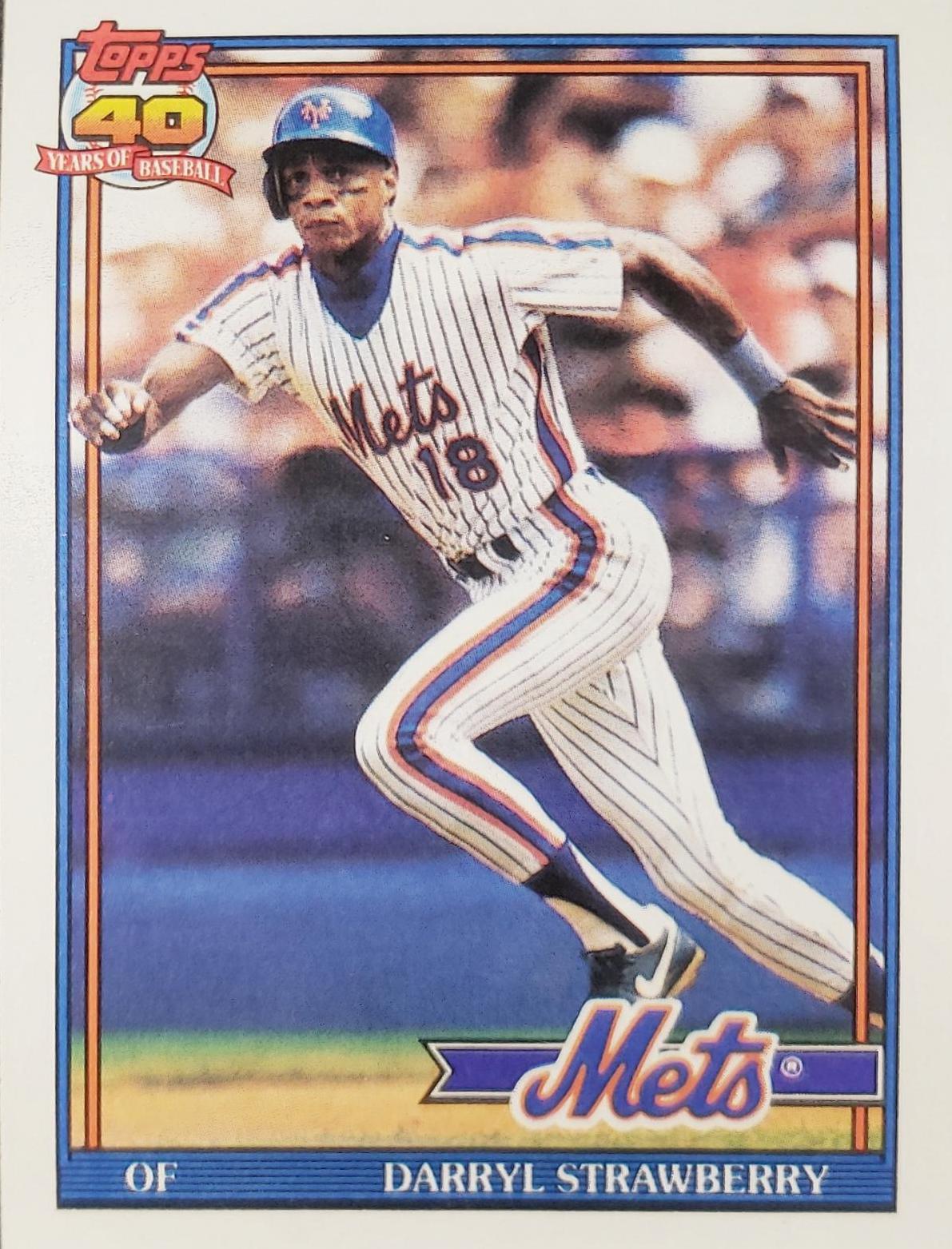 Darryl Strawberry #200 Prices | 1991 Topps | Baseball Cards