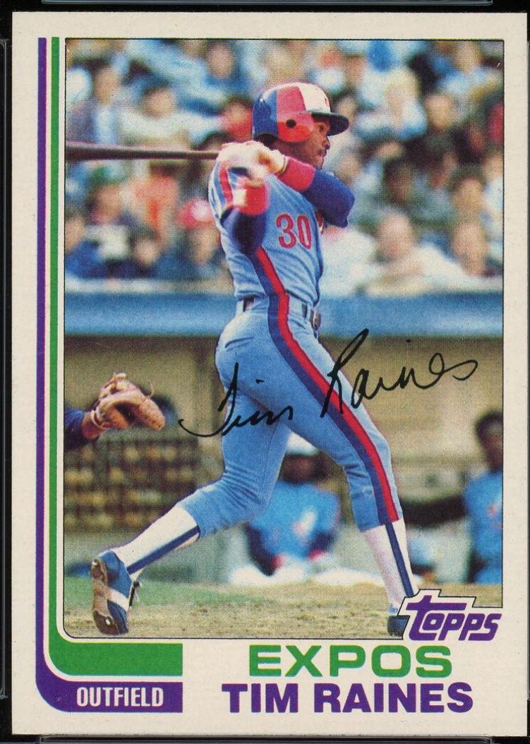 Tim Raines #70 Prices | 1982 Topps | Baseball Cards
