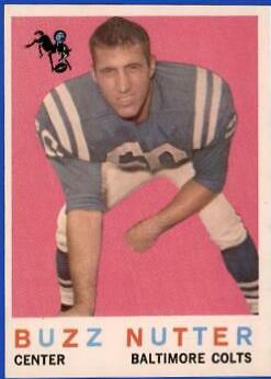 Buzz Nutter #78 Prices | 1959 Topps | Football Cards