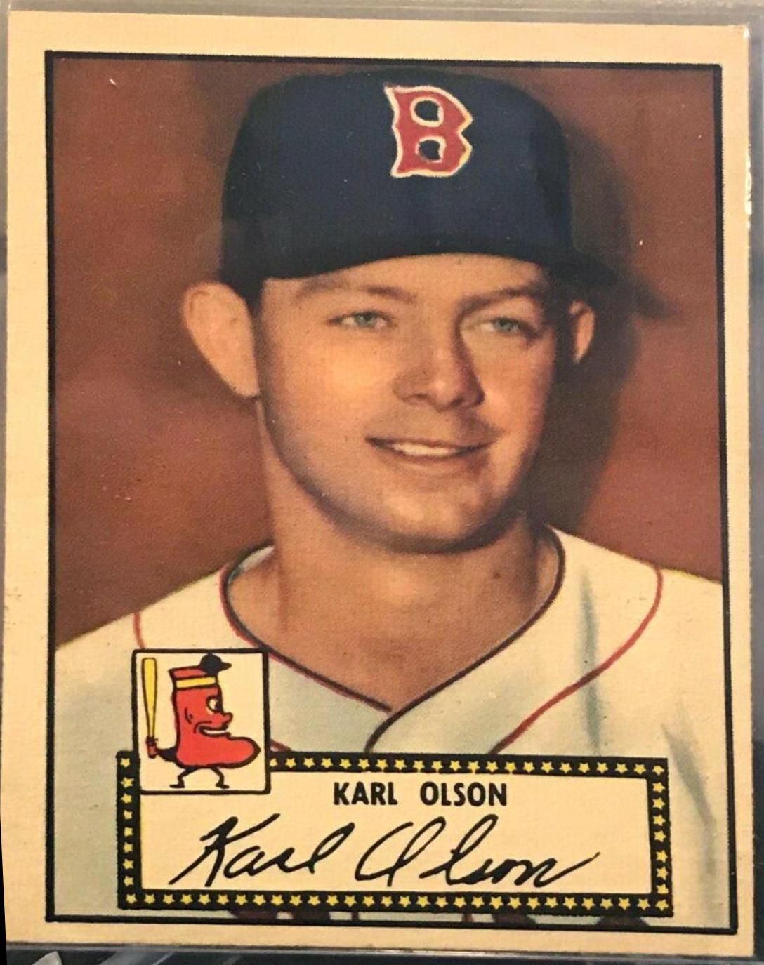 Karl Olson [Black Back] #72 Prices | 1952 Topps | Baseball Cards