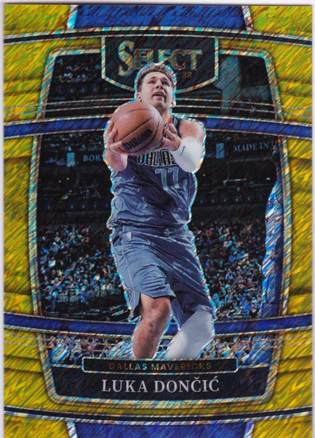 Luka Doncic [Gold Shimmer] #12 Prices | 2021 Panini Select | Basketball ...