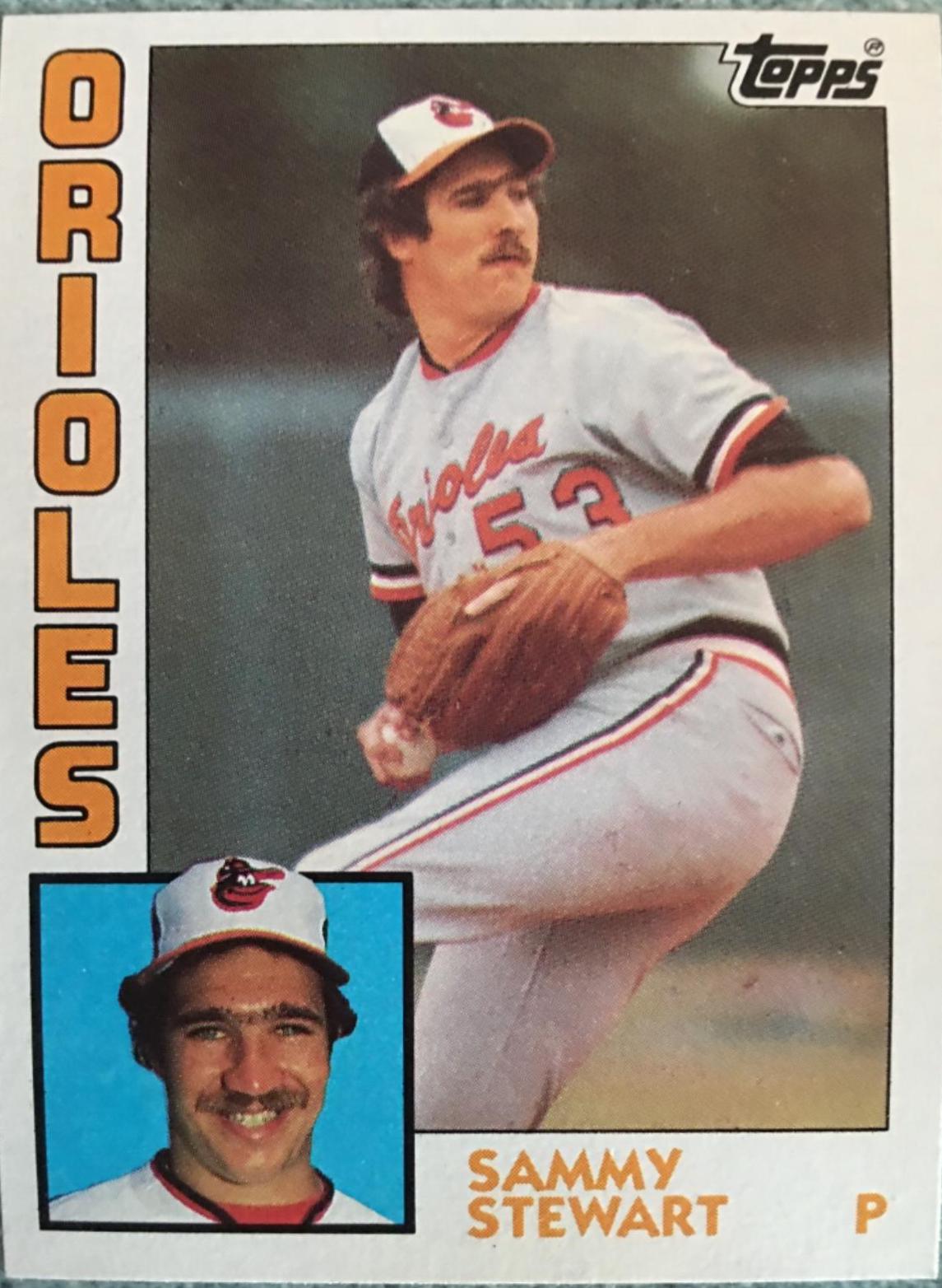 Sammy Stewart #59 Prices | 1984 Topps | Baseball Cards