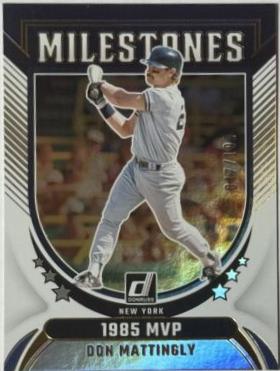 Don Mattingly #7 Prices | 2024 Donruss Milestones | Baseball Cards
