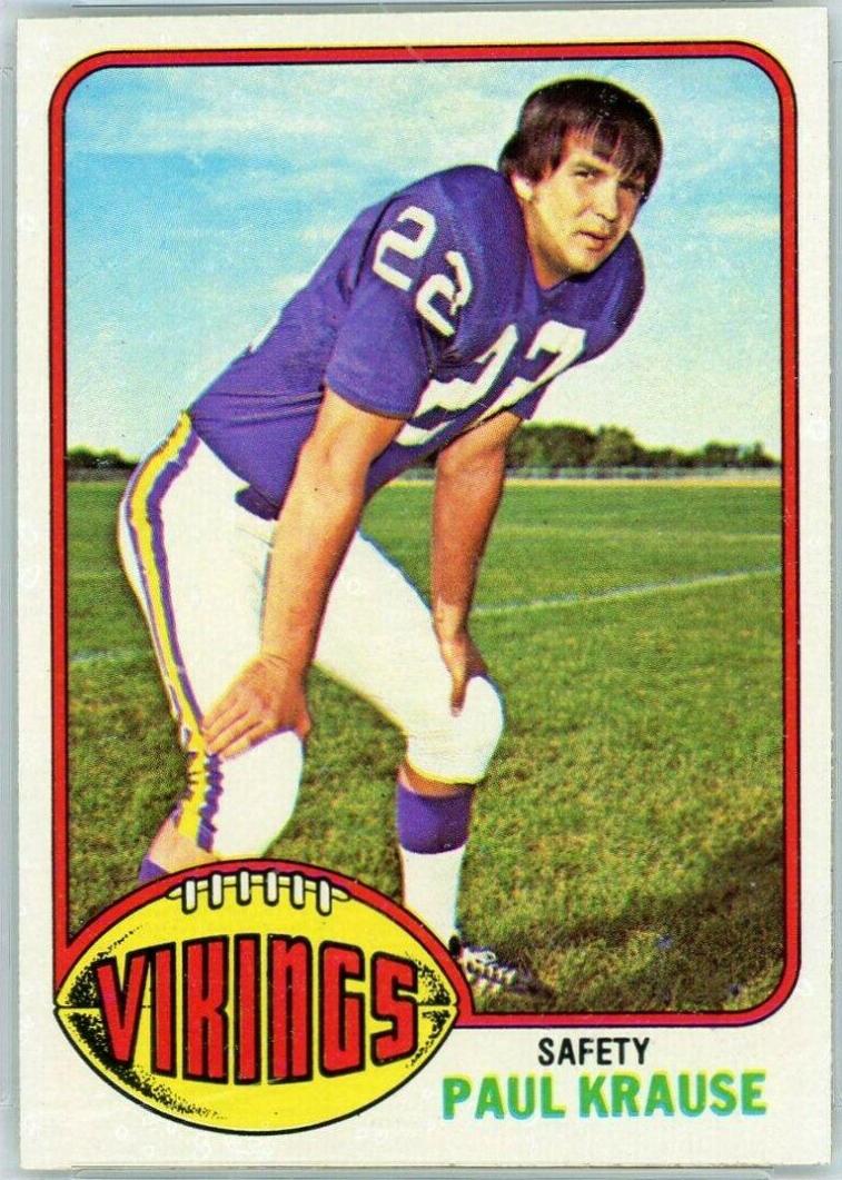 Paul Krause #65 Prices | 1976 Topps | Football Cards