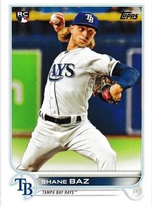 Shane Baz #421 Prices [Rookie] | 2022 Topps | Baseball Cards