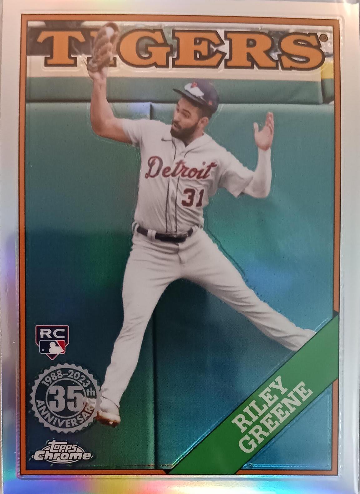 Riley Greene #88BC-5 Prices [Rookie] | 2023 Topps Chrome 1988 | Baseball Cards