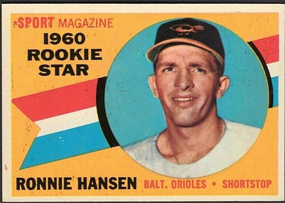 Ronnie Hansen [Rookie Star] #127 Prices | 1960 Topps | Baseball Cards