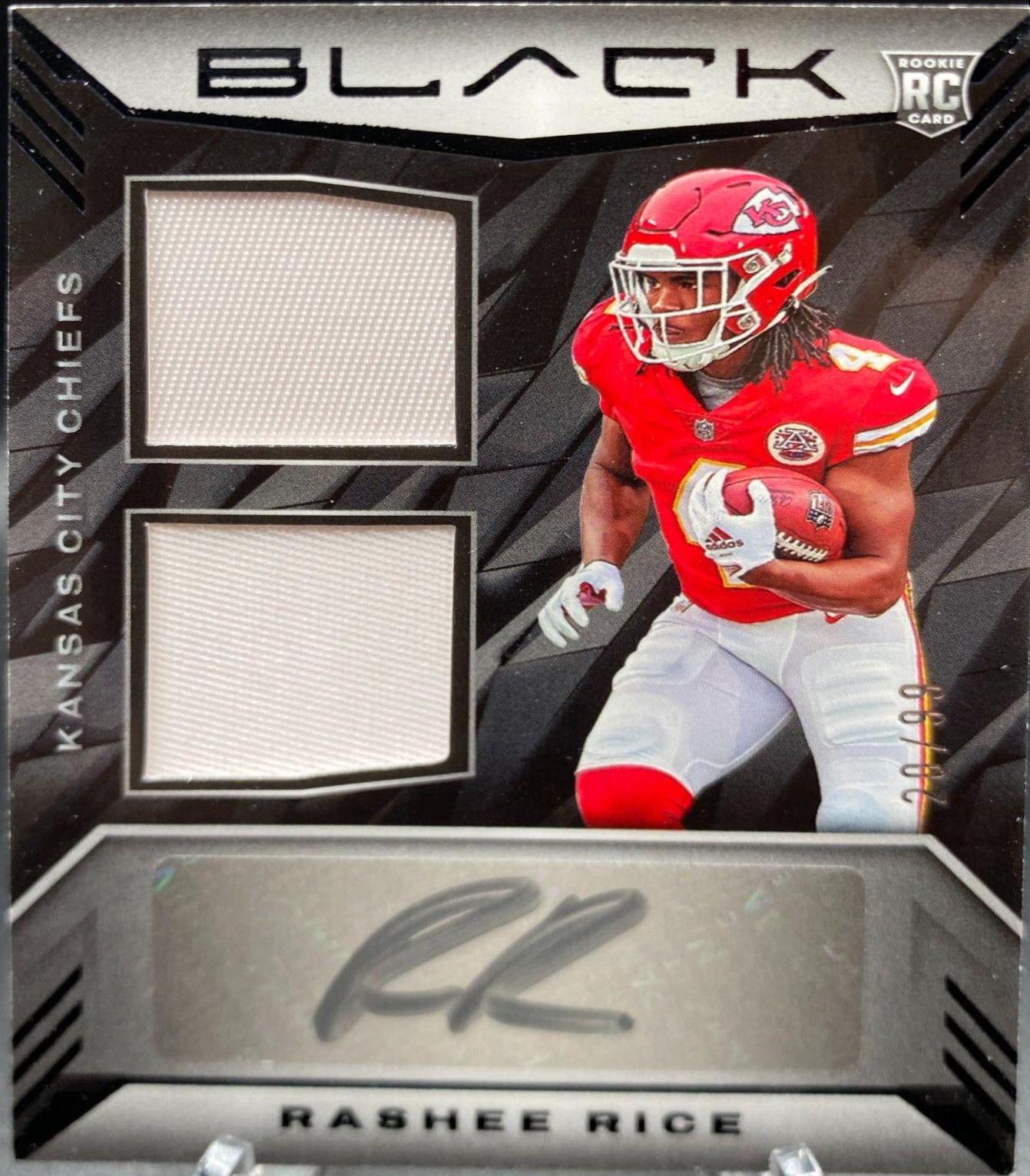 Rashee Rice #RSM-29 Prices | 2023 Panini Black Rookie Signature ...