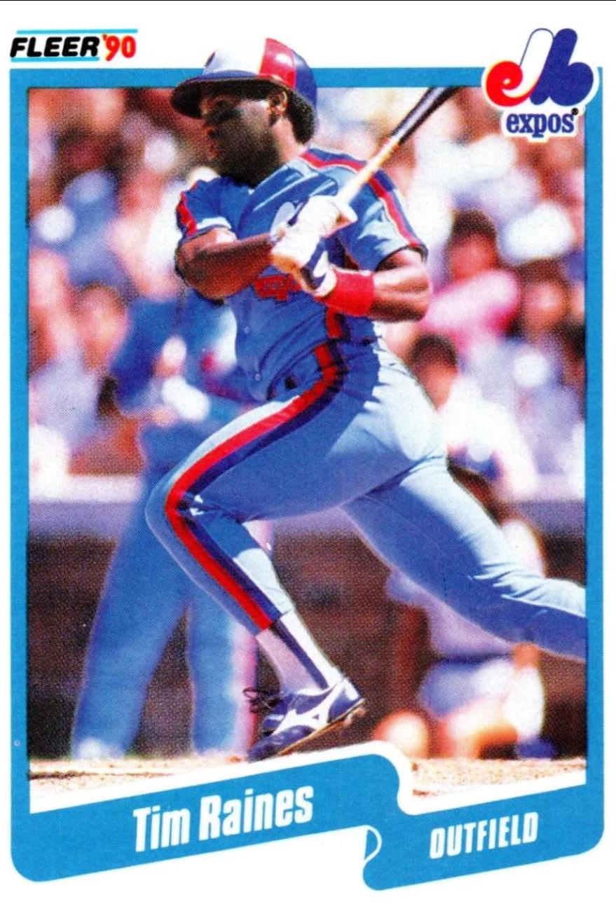 Tim Raines #359 Prices | 1990 Fleer | Baseball Cards