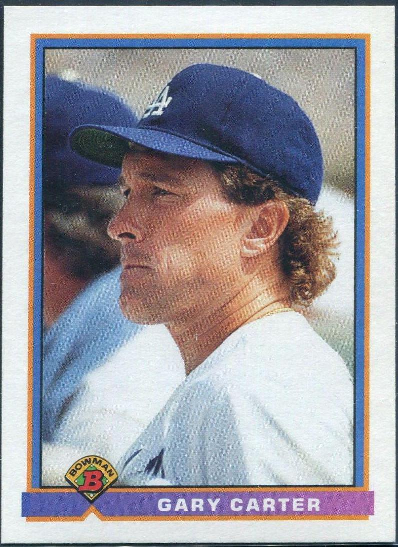 Gary Carter #598 Prices | 1991 Bowman | Baseball Cards