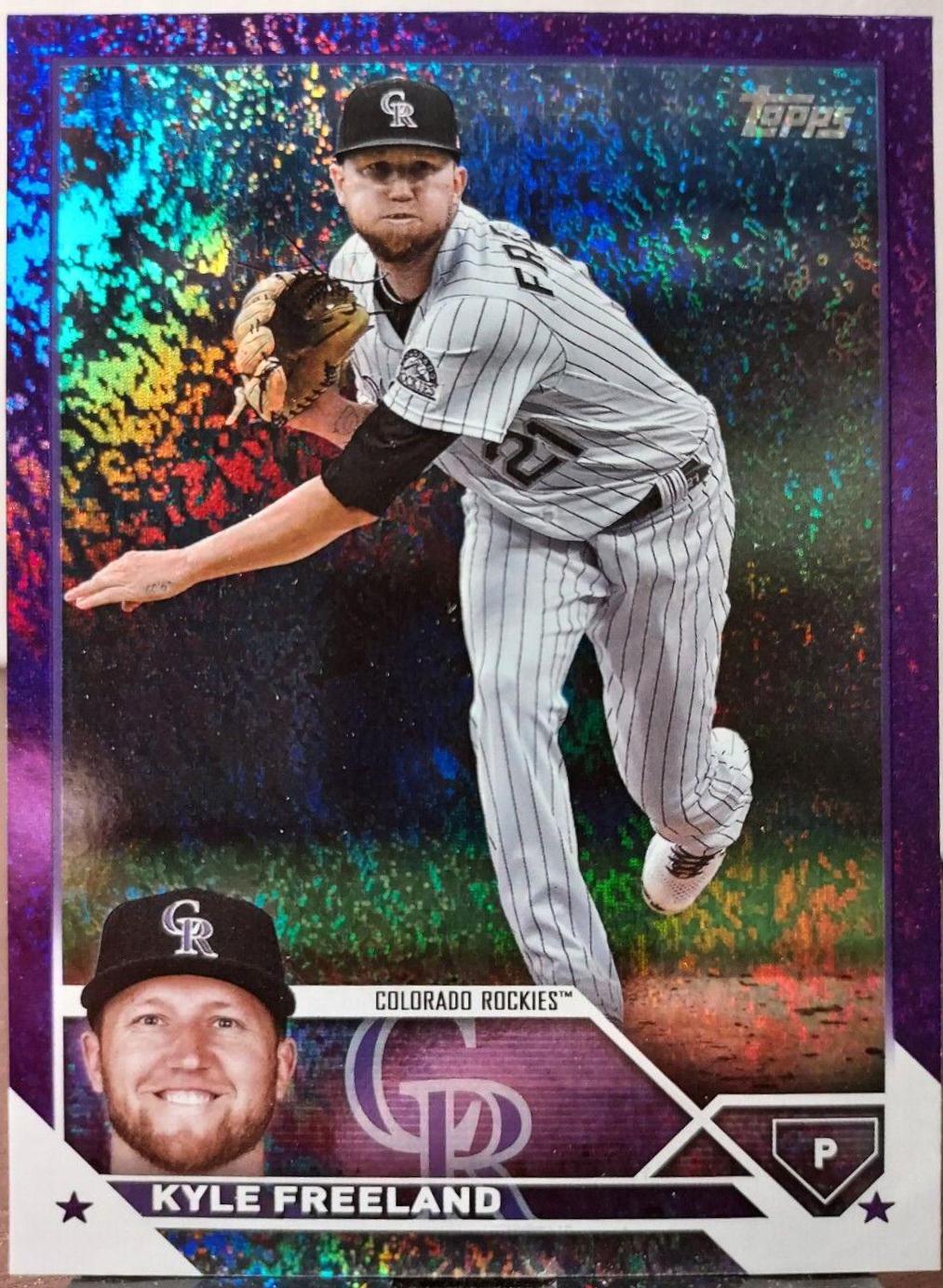 Kyle Freeland [Purple Foil] #348 Prices | 2023 Topps | Baseball Cards