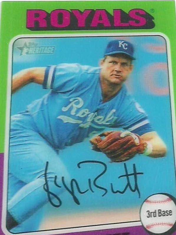 George Brett #753D-11 Prices | 2024 Topps Heritage 3D | Baseball Cards