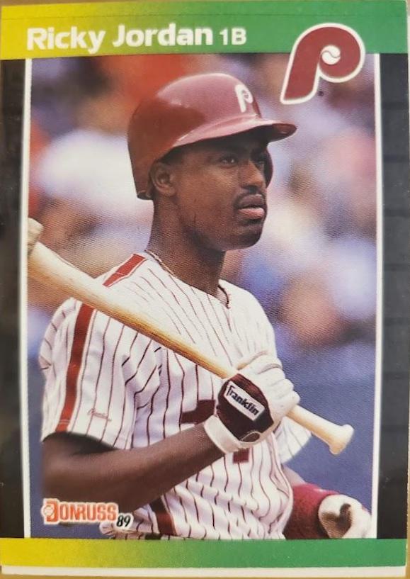 Ricky Jordan #624 Prices | 1989 Donruss | Baseball Cards