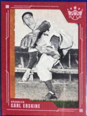 Carl Erskine [Red Frame] #14 Prices | 2022 Panini Diamond Kings ...