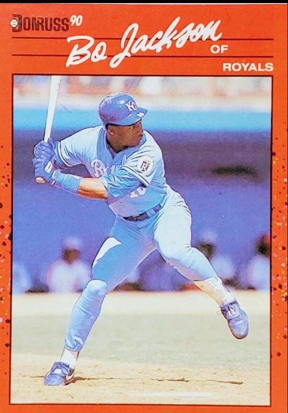 Bo Jackson [Error] #61 Prices | 1990 Donruss | Baseball Cards