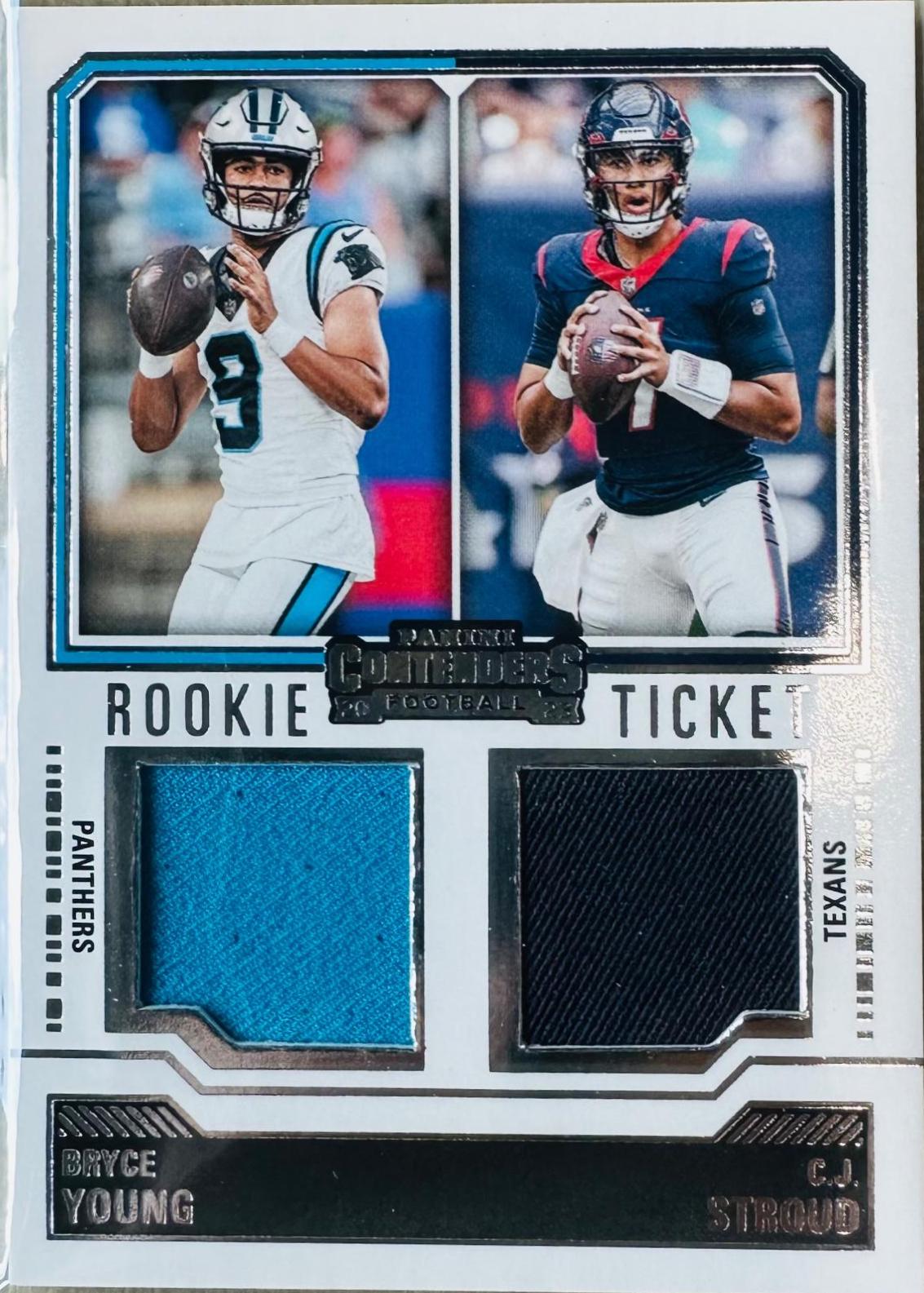Bryce Young / C.J. Stroud #1 Prices [Rookie] | 2023 Panini Contenders ...