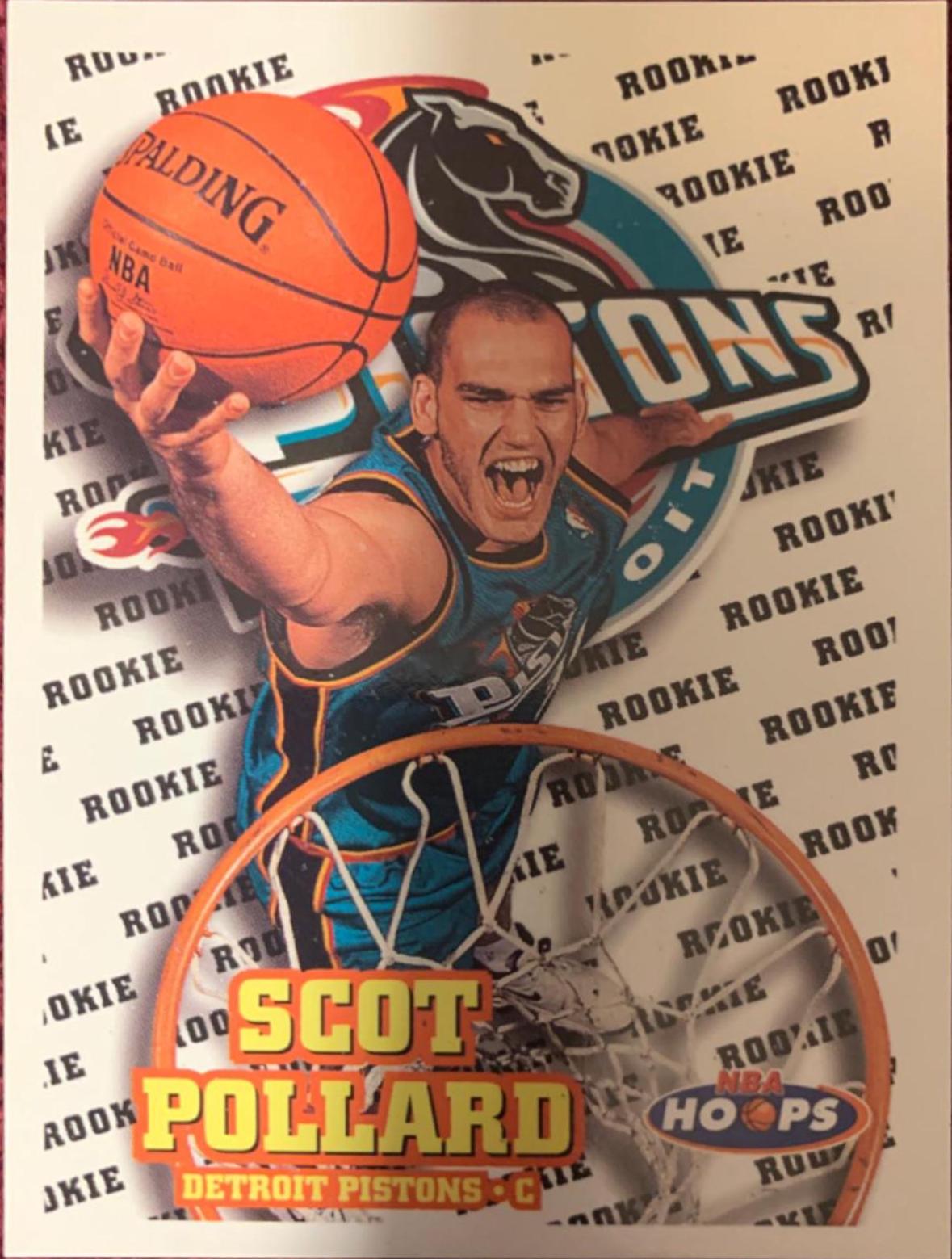Scot Pollard #173 Prices [Rookie] | 1997 Hoops | Basketball Cards
