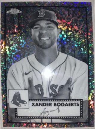 Xander Bogaerts [Black White Mini Diamond] #146 Prices | 2021 Topps ...