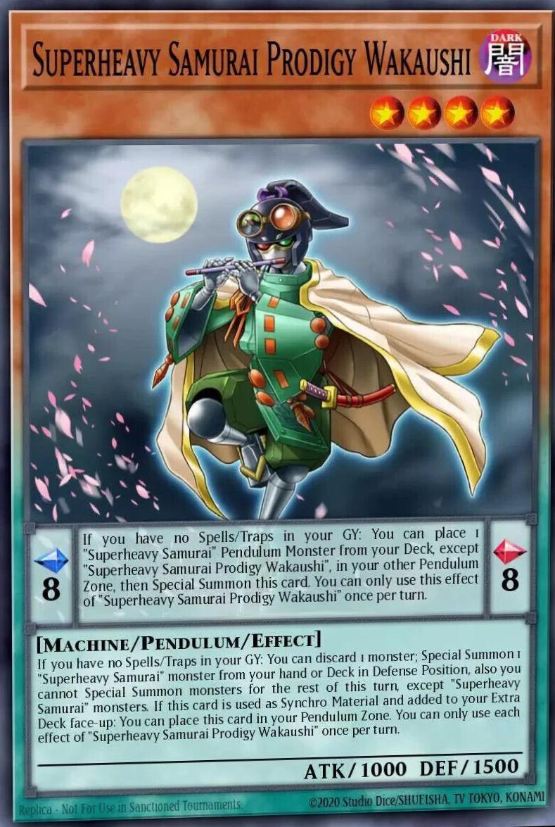 Superheavy Samurai Prodigy Wakaushi MP24-EN076 Prices | YuGiOh 25th Anniversary Tin: Dueling ...