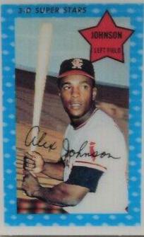 Alex Johnson [Angels Crest Logo] #54 Prices | 1971 Kellogg's | Baseball ...