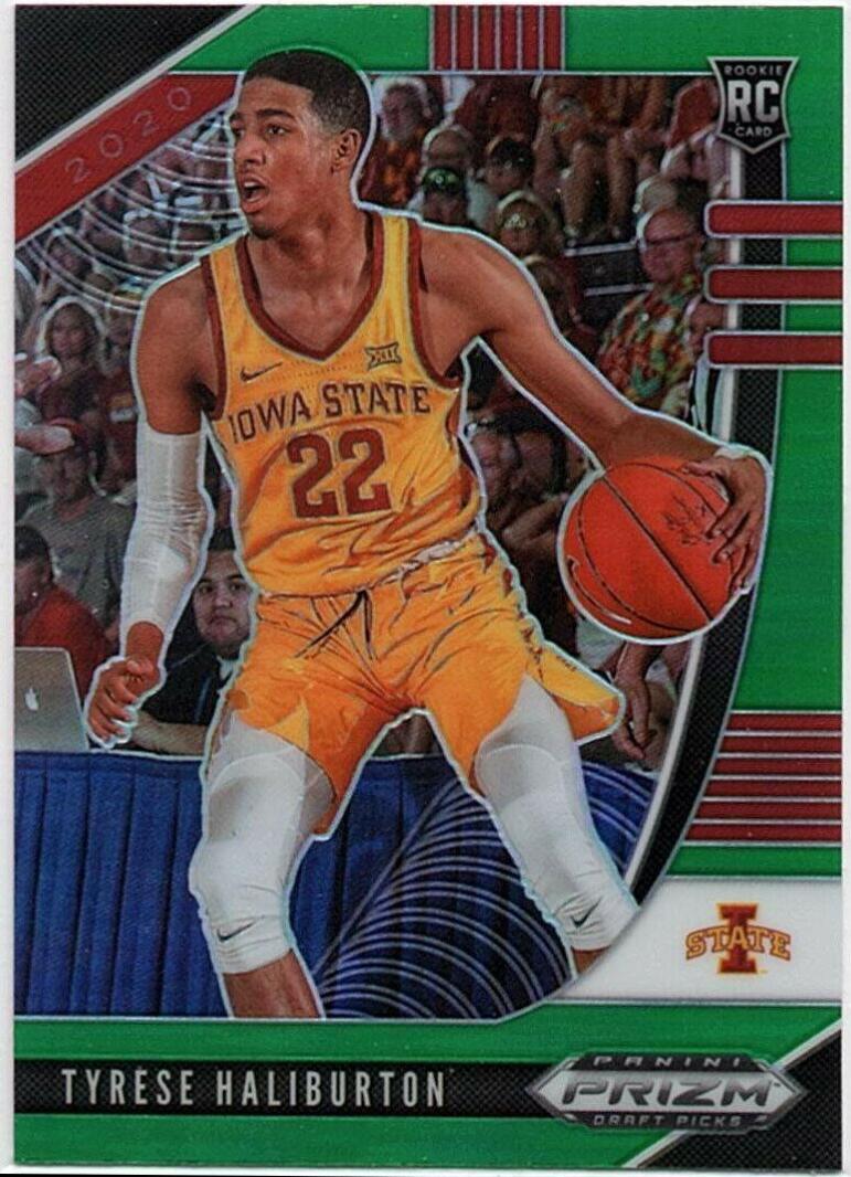 Tyrese Haliburton [Green Prizm] #50 Prices | 2020 Panini Prizm Draft ...