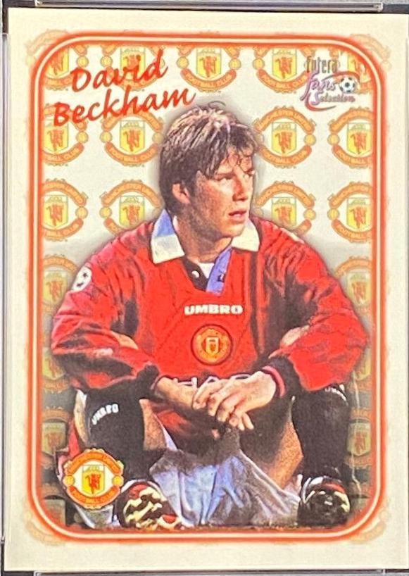 David Beckham #SE10 Prices | 1997 Futera Manchester United Fans ...