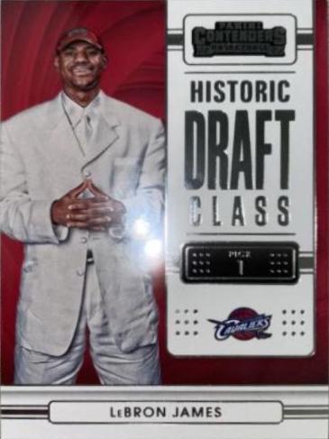 LeBron James #20 Prices | 2022 Panini Contenders Historic Draft Class | Basketball Cards
