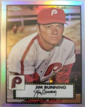 Jim Bunning [Refractor] #631 Prices | 2021 Topps Chrome Platinum ...