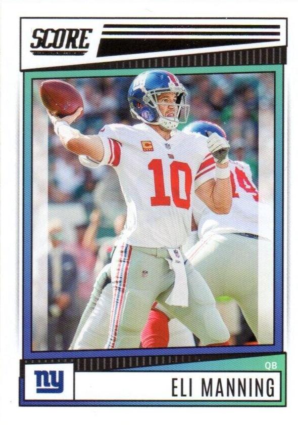 Eli Manning #240 Prices | 2022 Panini Score | Football Cards