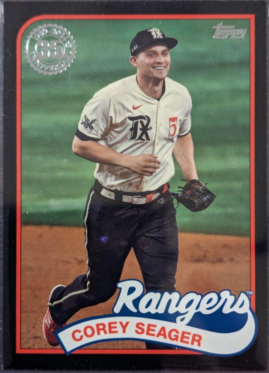 Corey Seager [Black] #89B-35 Prices | 2024 Topps 1989 | Baseball Cards