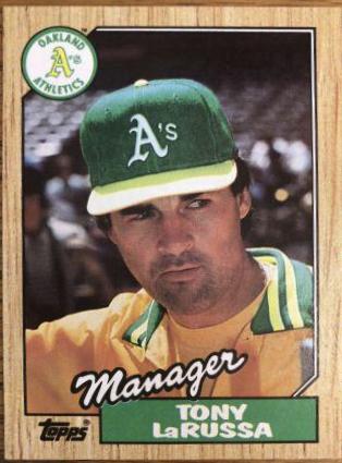 Tony LaRussa #68 Prices | 1987 Topps | Baseball Cards