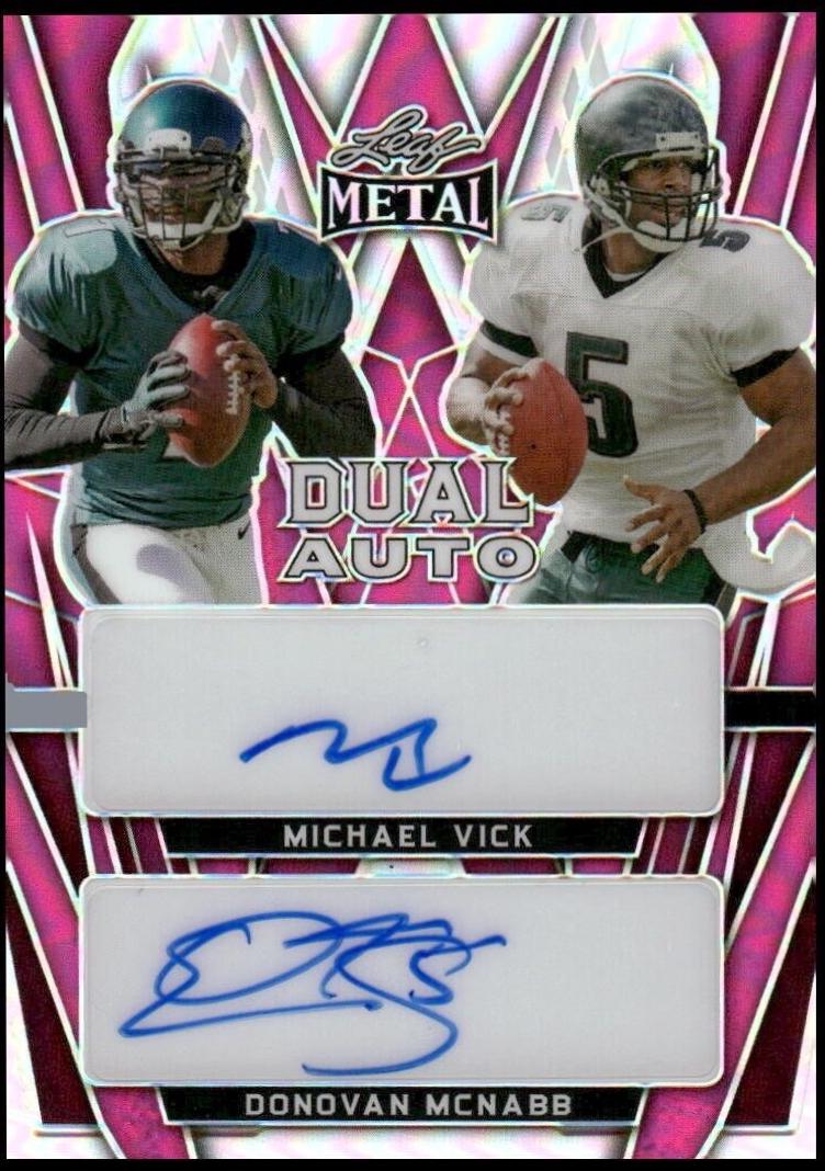 Michael Vick / Donovan McNabb [Pink Prismatic] #DA-21 Precios | 2024 ...