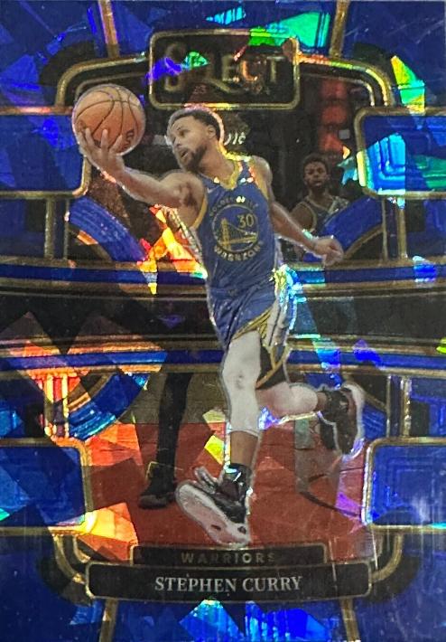 Stephen Curry [Cracked Ice Blue Prizm] #56 Prices | 2023 Panini Select ...