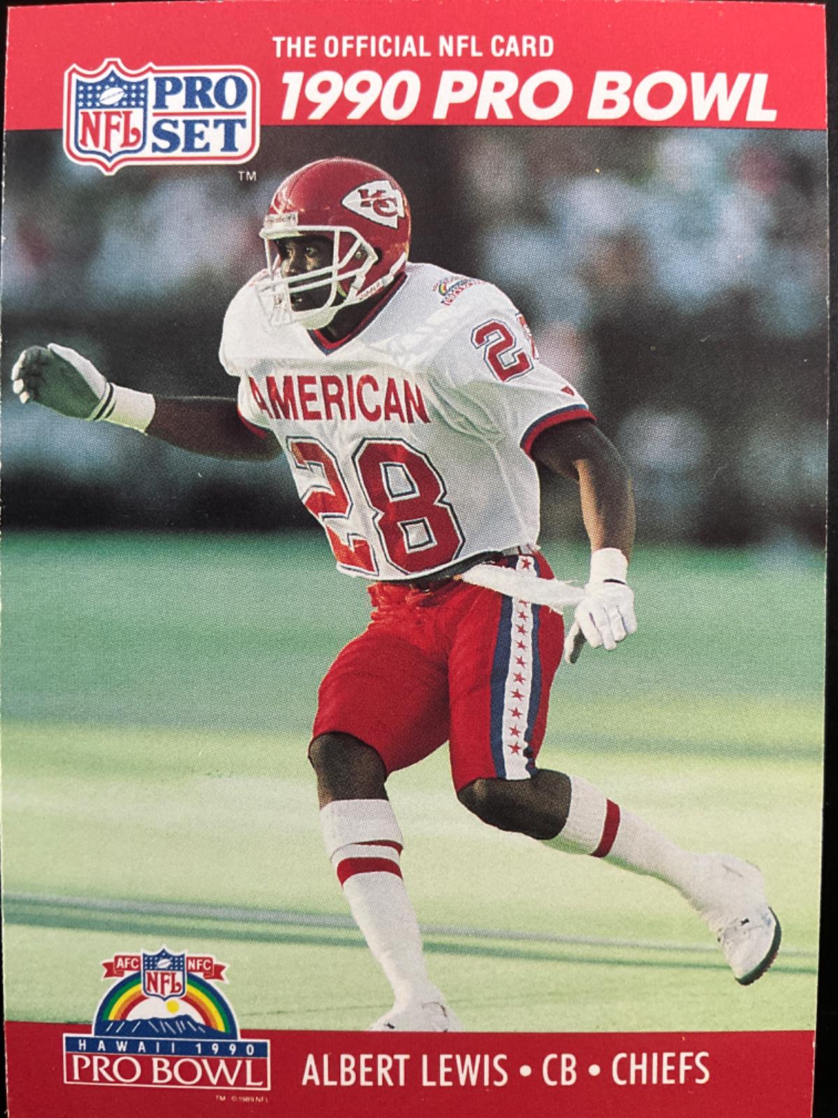 Albert Lewis #350 Prices | 1990 Pro Set | Football Cards