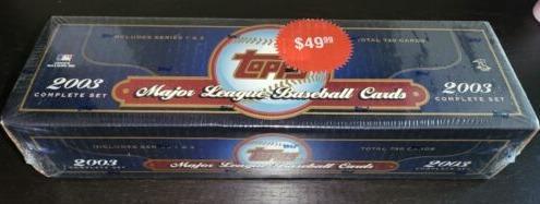 Complete Set Prices | 2003 Topps | Baseball Cards
