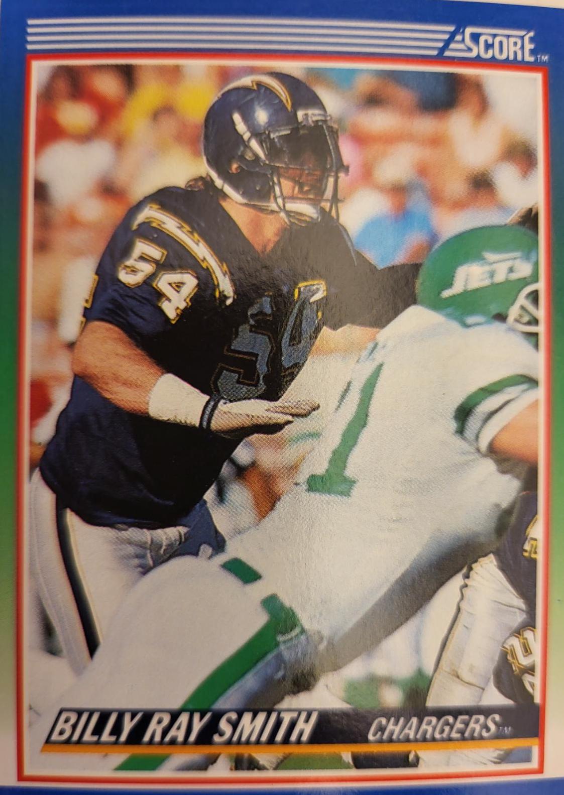 Billy Ray Smith #51 Prices | 1990 Panini Score | Football Cards