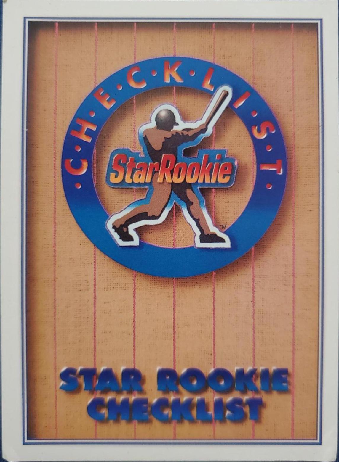 Star Rookie Checklist #1 Prices | 1991 Upper Deck | Baseball Cards