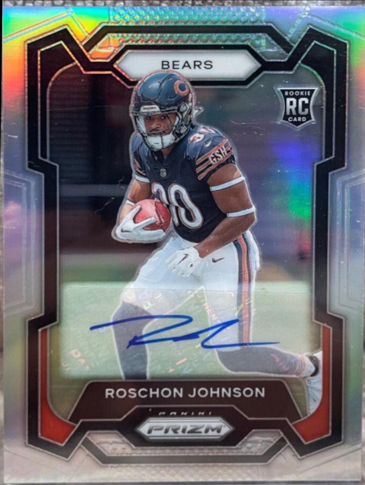 Roschon Johnson [Autograph Silver] #314 Prices | 2023 Panini Prizm ...