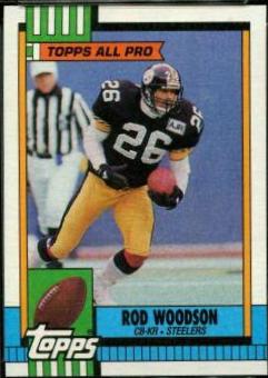 Rod Woodson [Disclaimer Back] #179 Prices | 1990 Topps | Football Cards