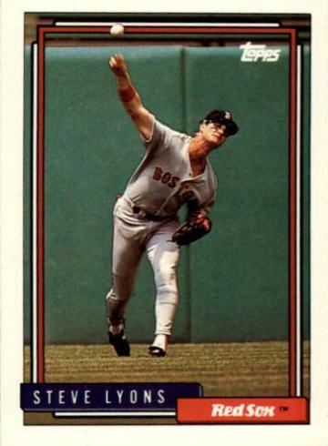 Steve Lyons #349 Prices | 1992 Topps | Baseball Cards