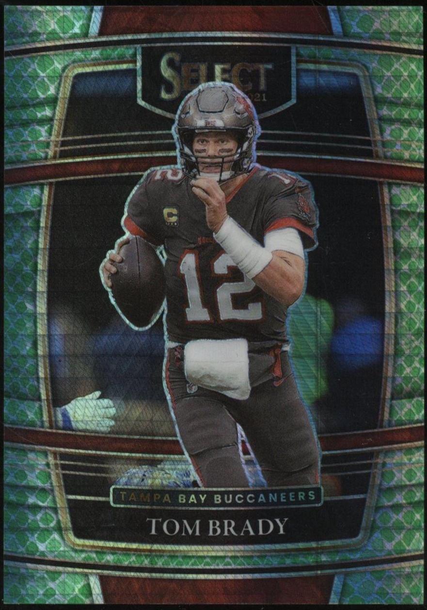 Tom Brady [Dragon Scale] #1 Prices | 2021 Panini Select | Football Cards