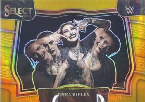 Rhea Ripley [Gold] #221 Prices | 2023 Panini Select WWE | Wrestling Cards
